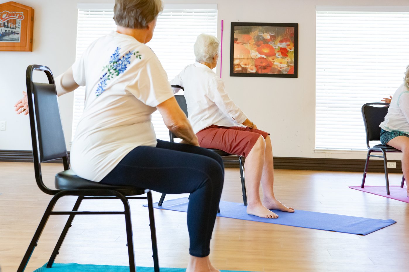 Seated Exercises Designed to Improve Posture, Balance and Strength