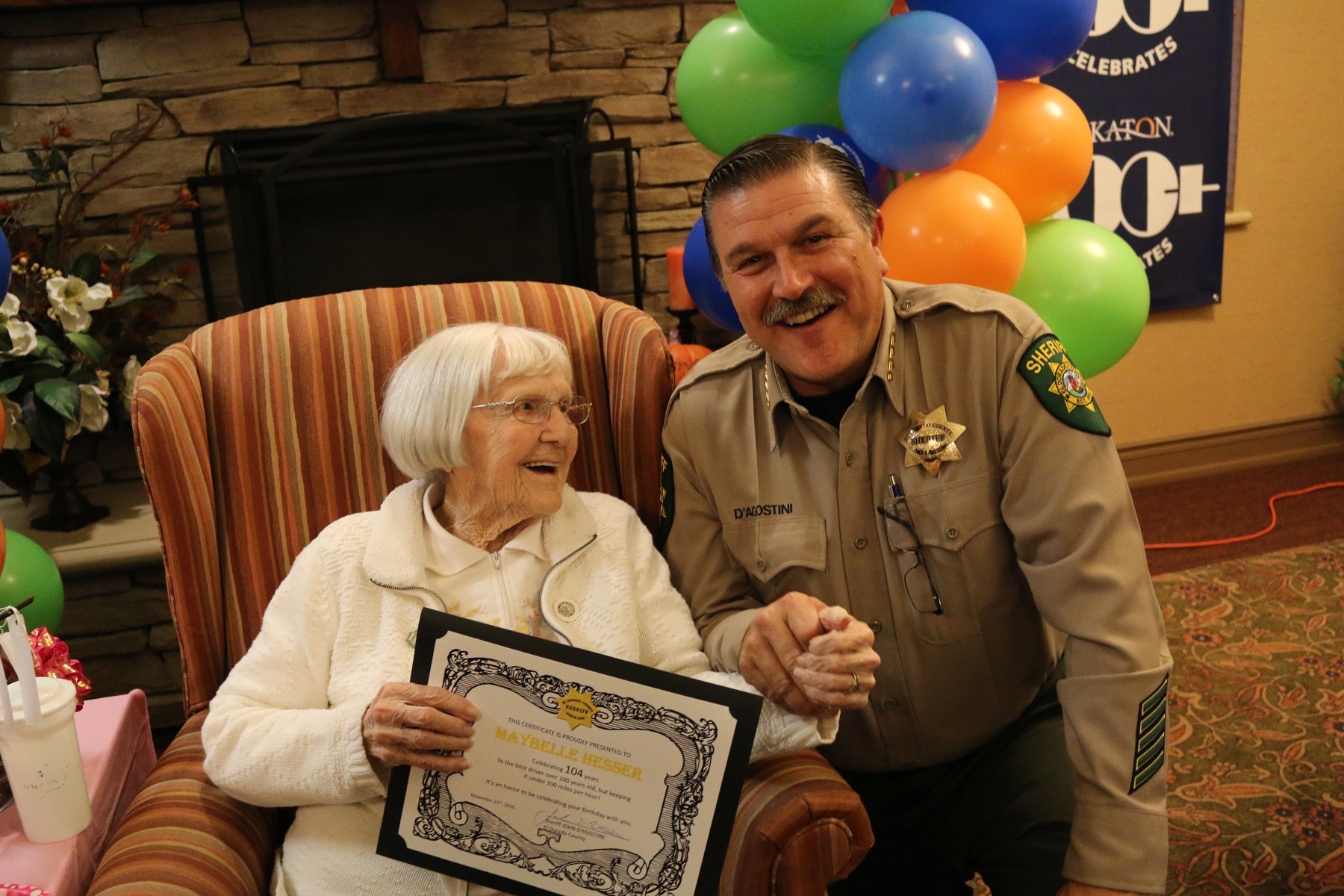 Perfect Driving Record at 104 Years Old